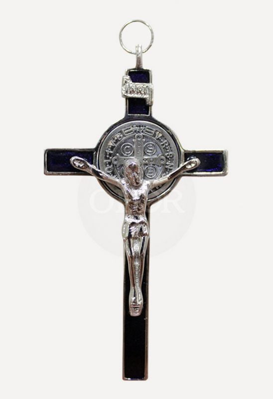 Salib Dinding Benedictus Kecil - 11,5cm - OBOR